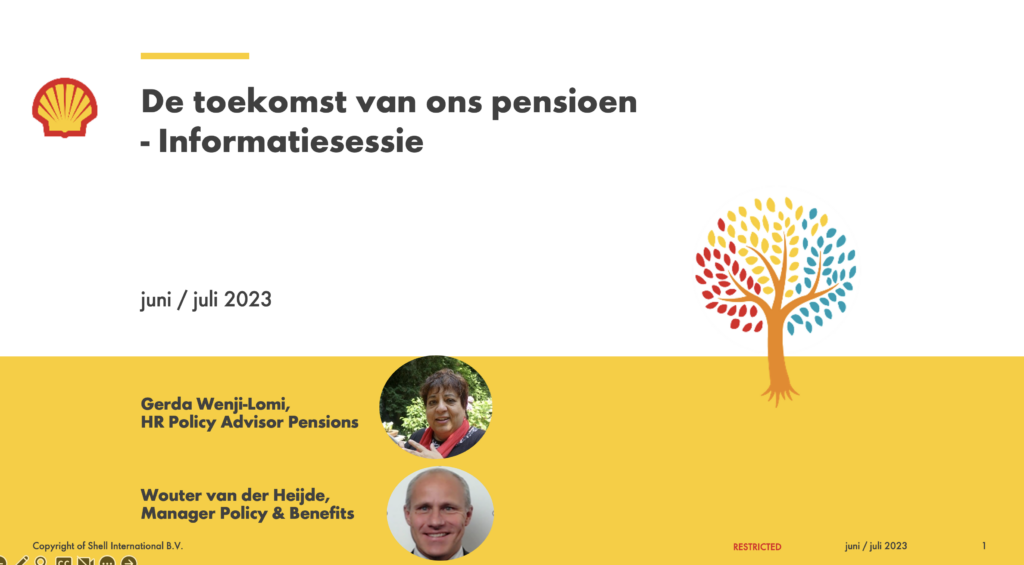 De toekomst van ons pensioen bij Shell - Shell Pensioen